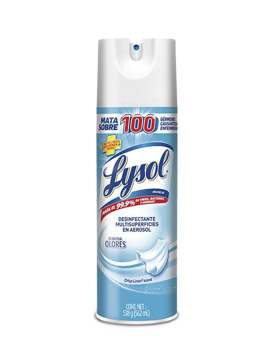 Lysol Desinfectante de ambiente y superficie linen 538 gr | Comprar ...